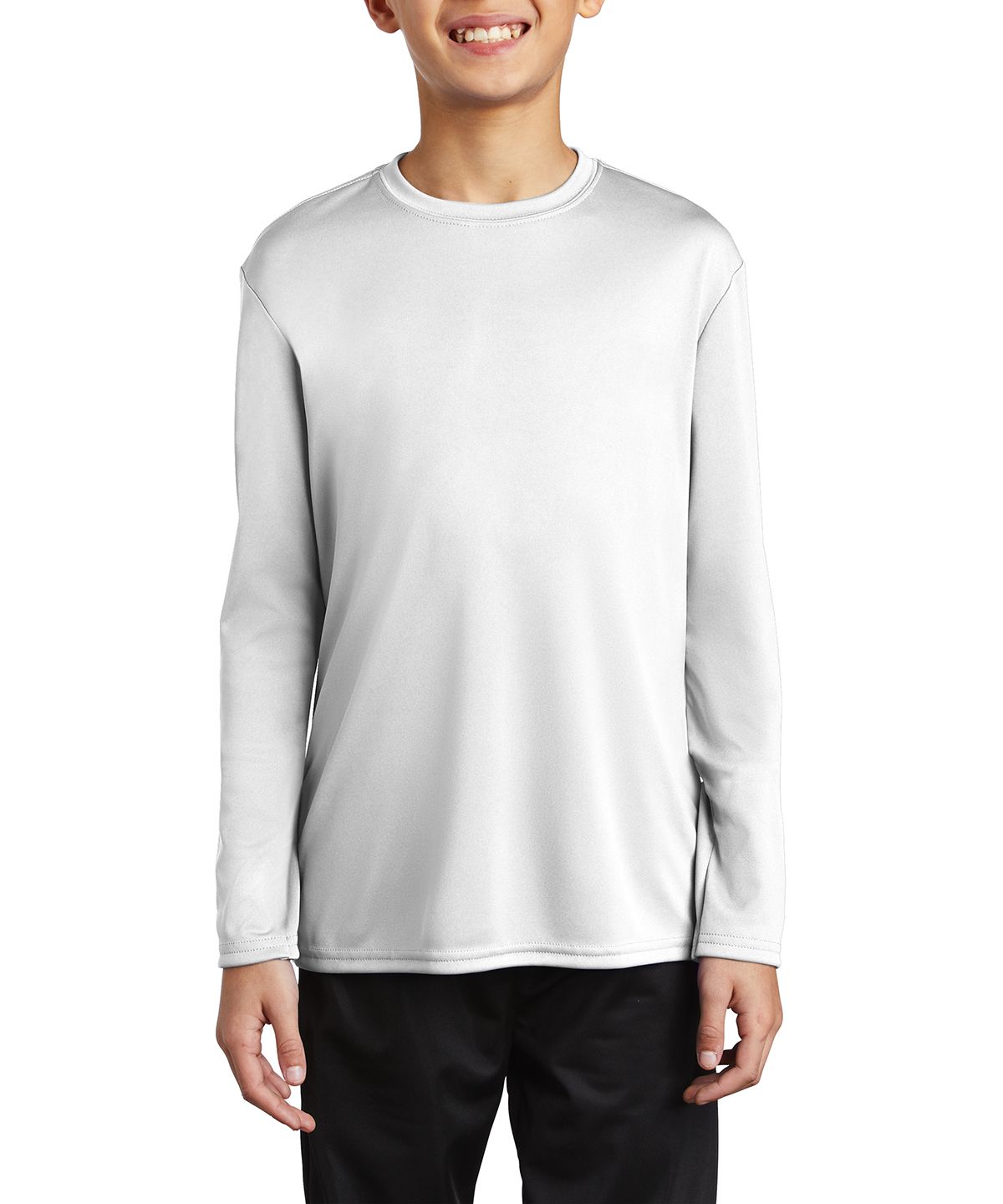 Just Blanks Unisex Adult Long Sleeve Performance T-Shirt Just Blanks Unisex Adult Long Sleeve Performance T-Shirt